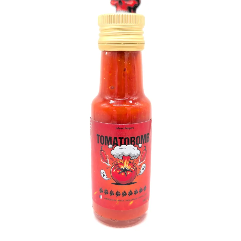 Tomatobomb | Sauce Piquante Extrême Ghost Pepper & Tomates
